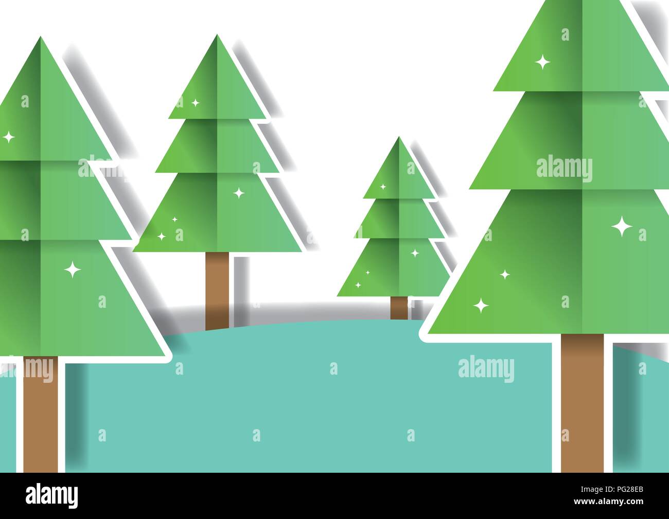 Paper art cartoons Stock Vector Image & Art - Alamy