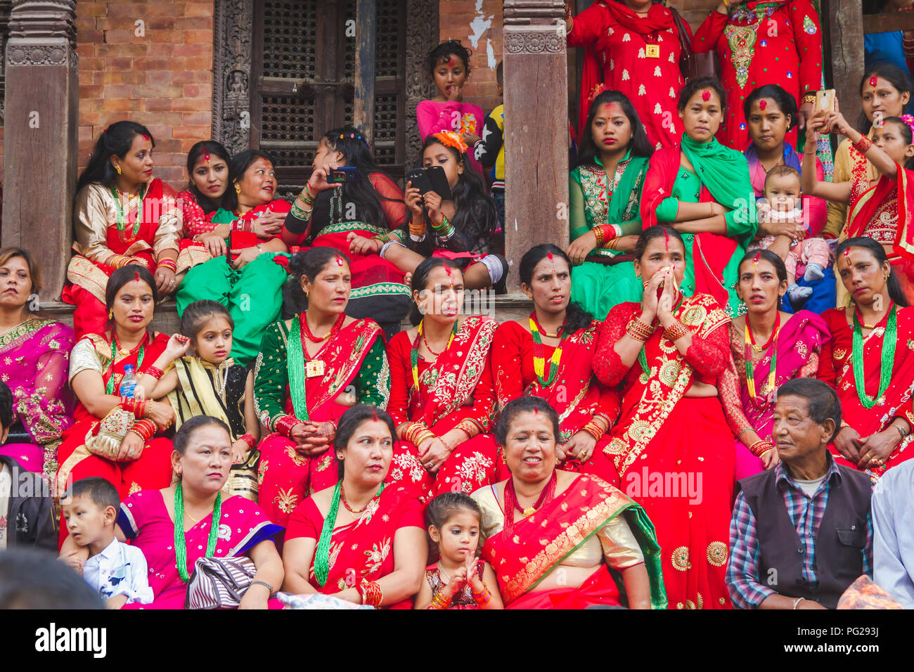 Teej nepal hi-res stock photography and images - Alamy