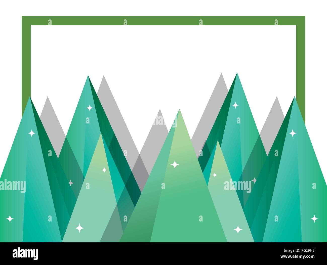 Paper art nature Stock Vector Image & Art - Alamy