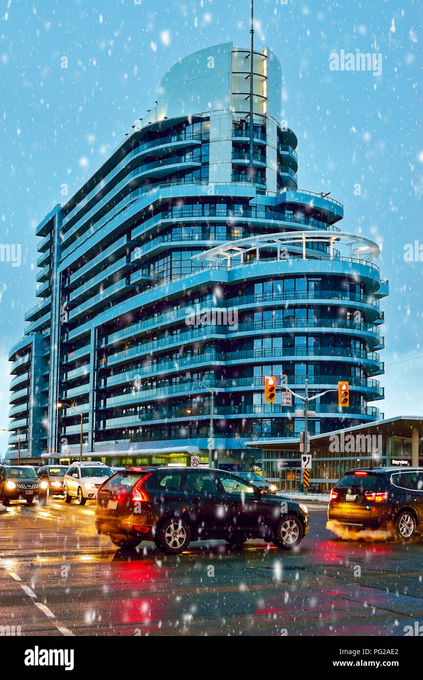 Toronto snow residential hi-res stock photography and images - Alamy