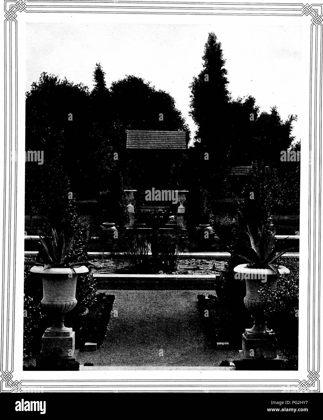 This image showcases a page from 'American Gardens,' focusing on ...