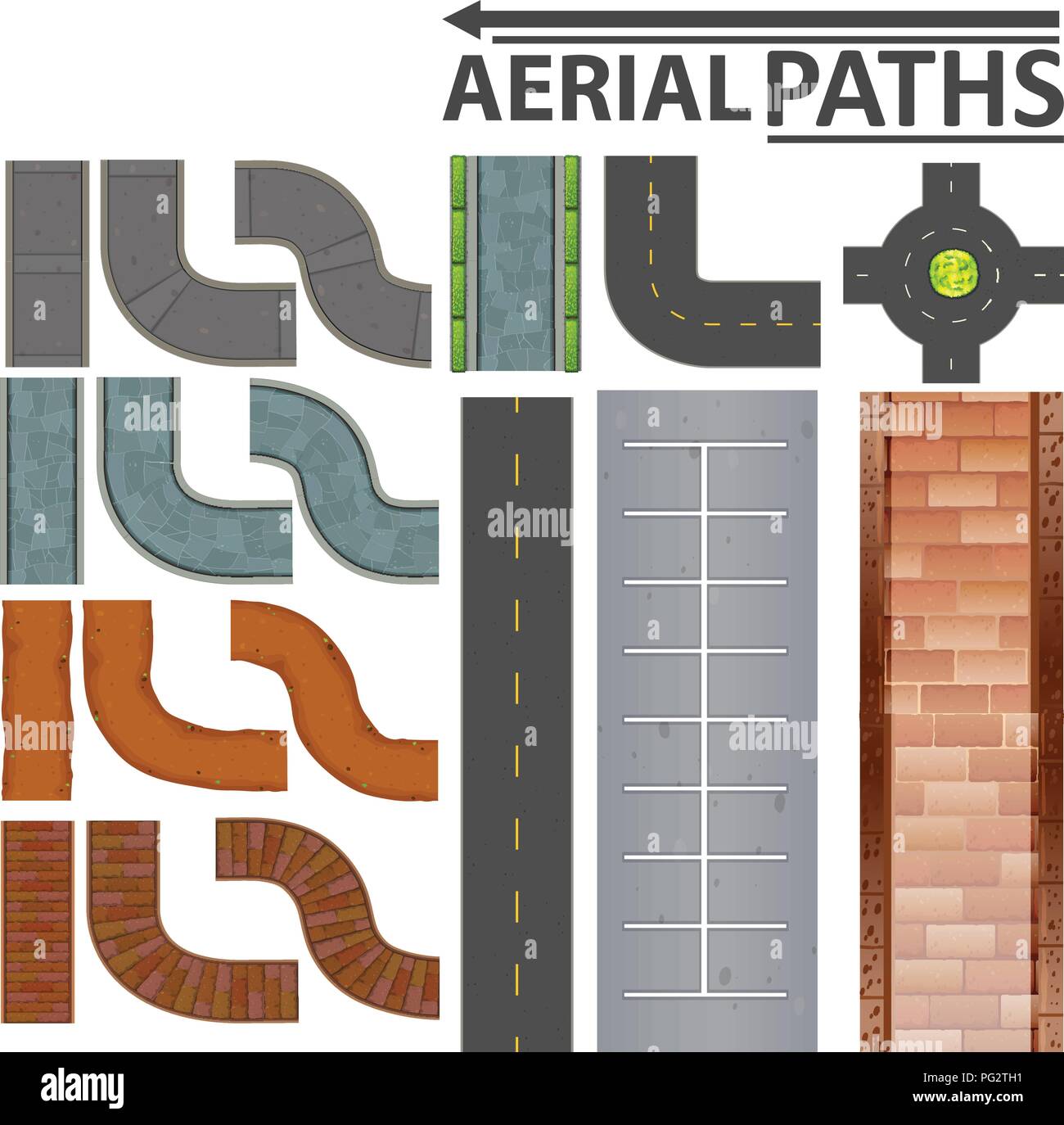 Aerial side Stock Vector Images - Alamy