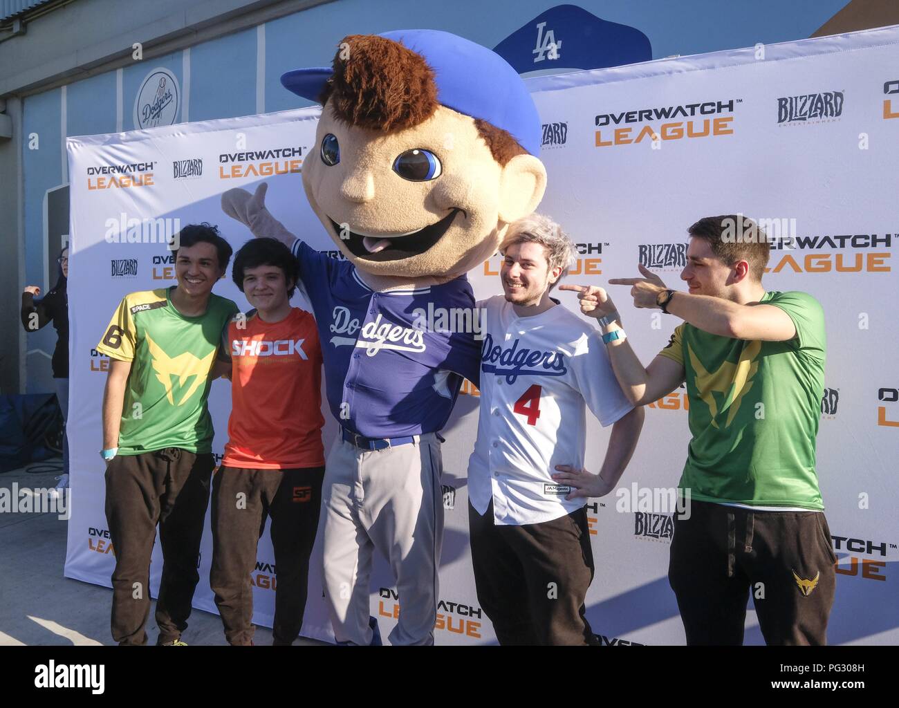 Los Angeles, California, USA. 22nd Aug, 2018. Los Angeles Valiant e ...