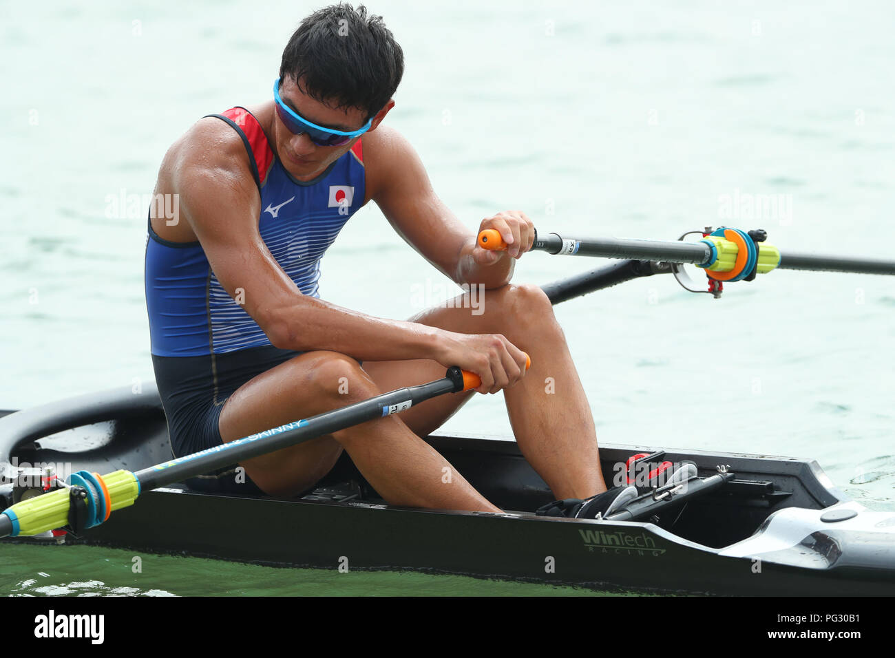 Palembang, Indonesia. 23rd Aug, 2018. Ryuta Arakawa (JPN) Rowing : Men ...