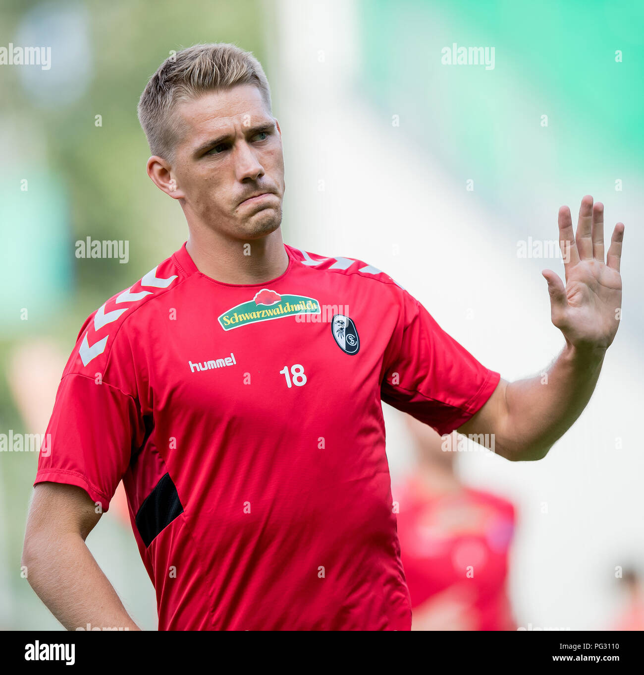 Cottbus, Germany. 20th Aug, 2018. Soccer, Stadium of Friendship, DFB ...