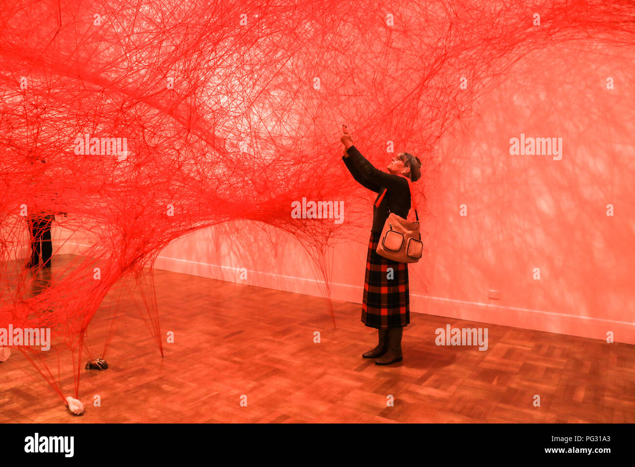Art installation made from wool hi-res stock photography and images - Alamy