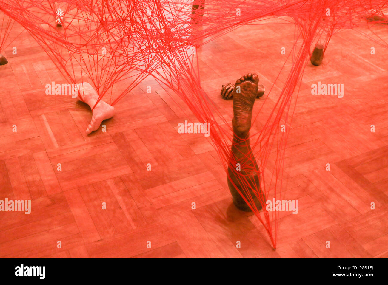 Art installation made from wool hi-res stock photography and images - Alamy