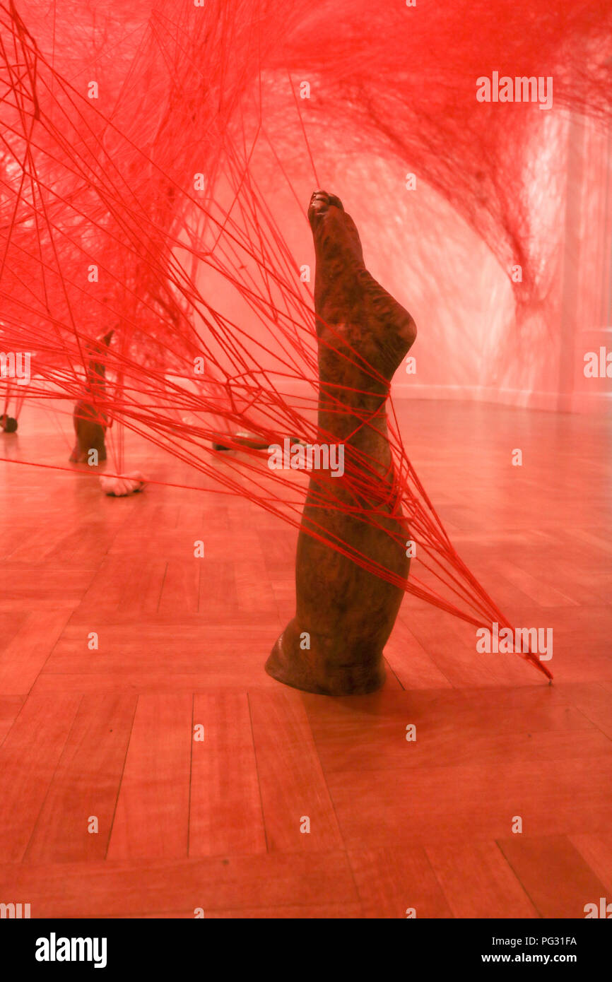 Art installation made from wool hi-res stock photography and images - Alamy