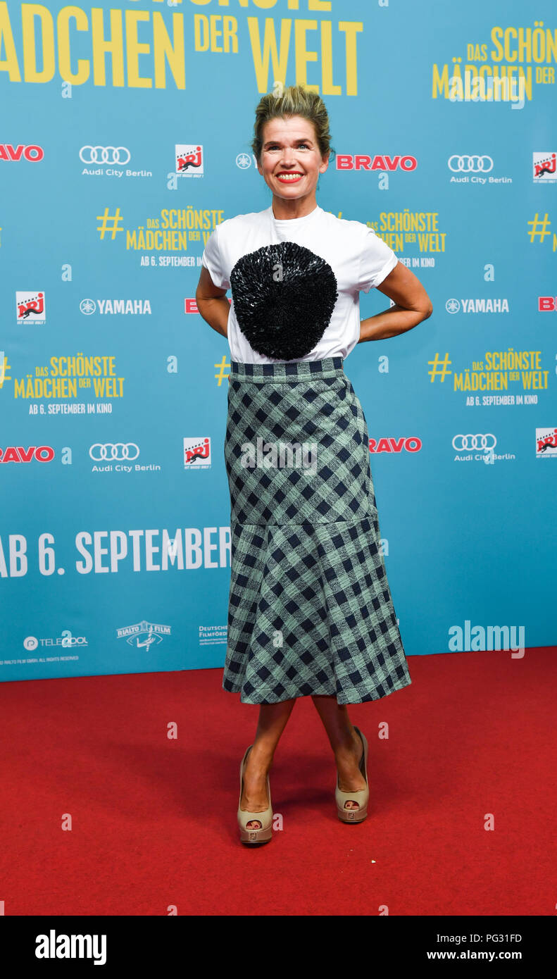 Berlin, Germany. 22nd Aug, 2018. Anke Engelke at the German premiere of ...