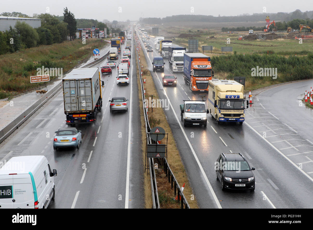 A14 roadworks hi-res stock photography and images - Alamy