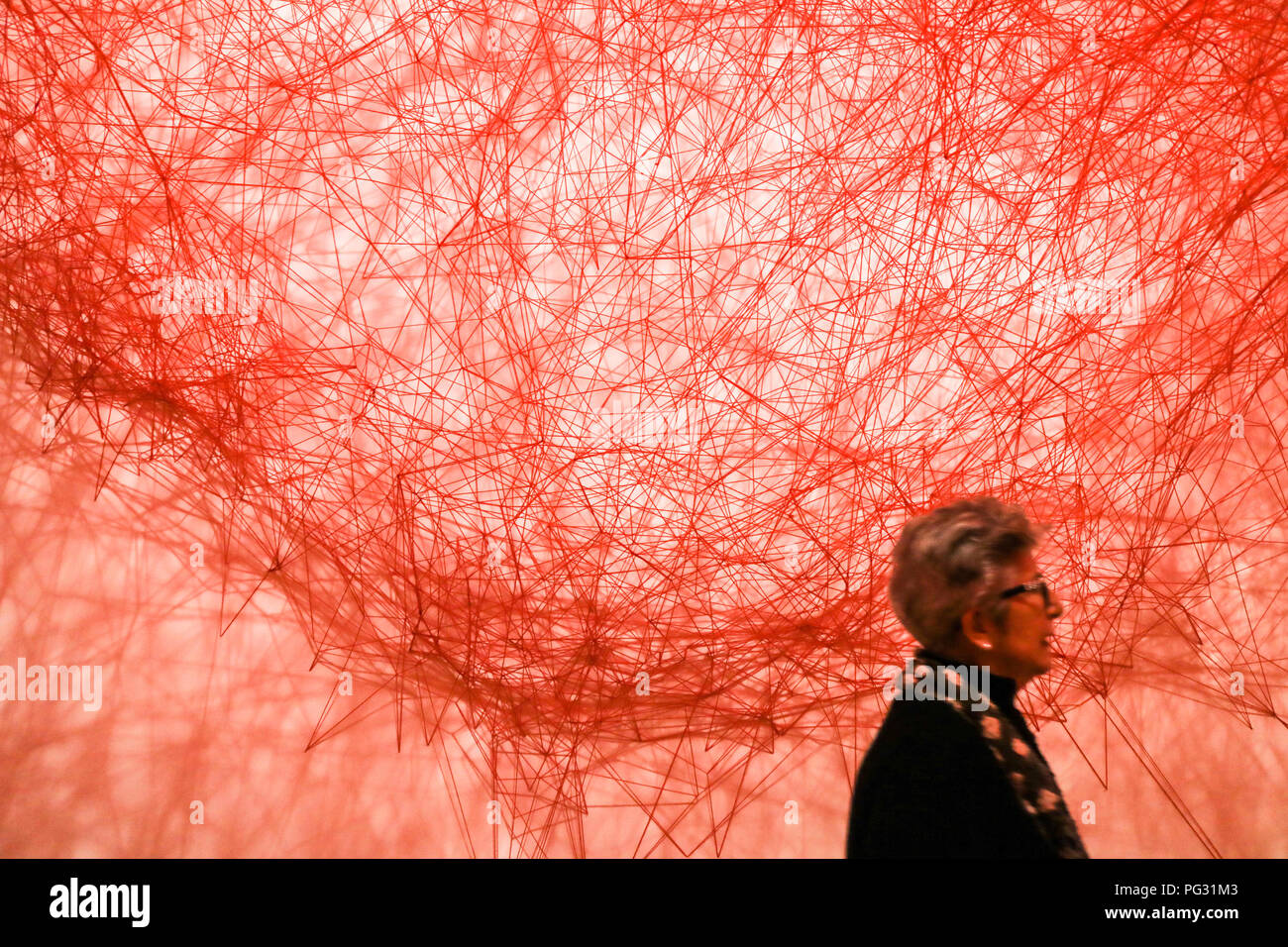 Art installation made from wool hi-res stock photography and images - Alamy