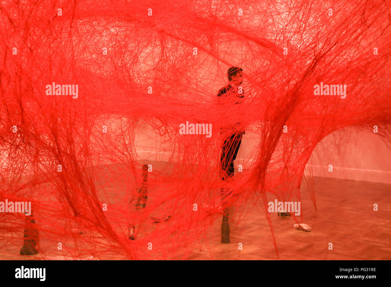 Art installation made from wool hi-res stock photography and images - Alamy