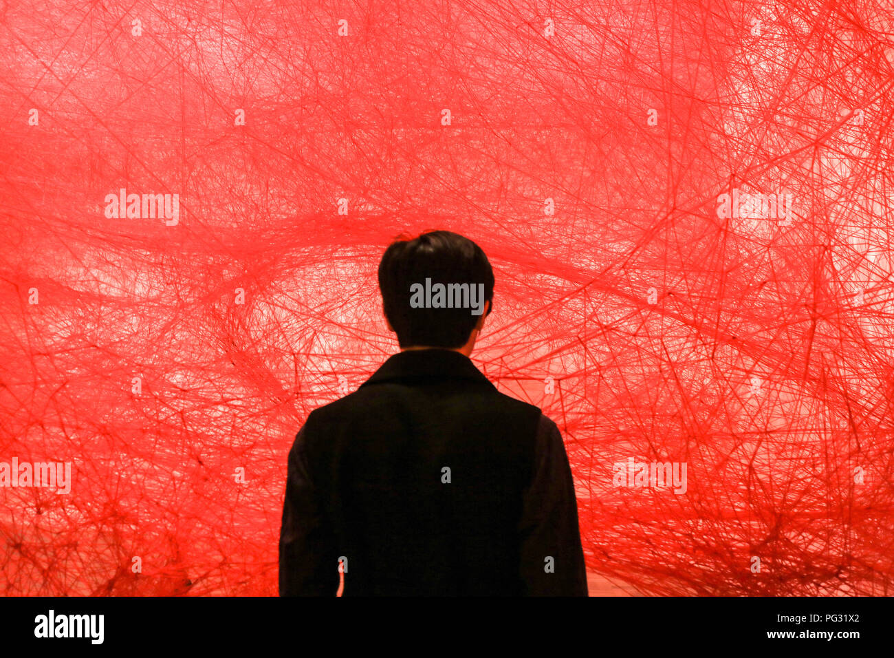 Art installation made from wool hi-res stock photography and images - Alamy