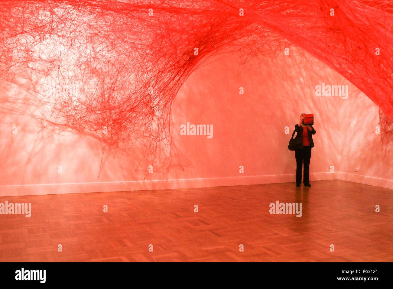 Art installation made from wool hi-res stock photography and images - Alamy