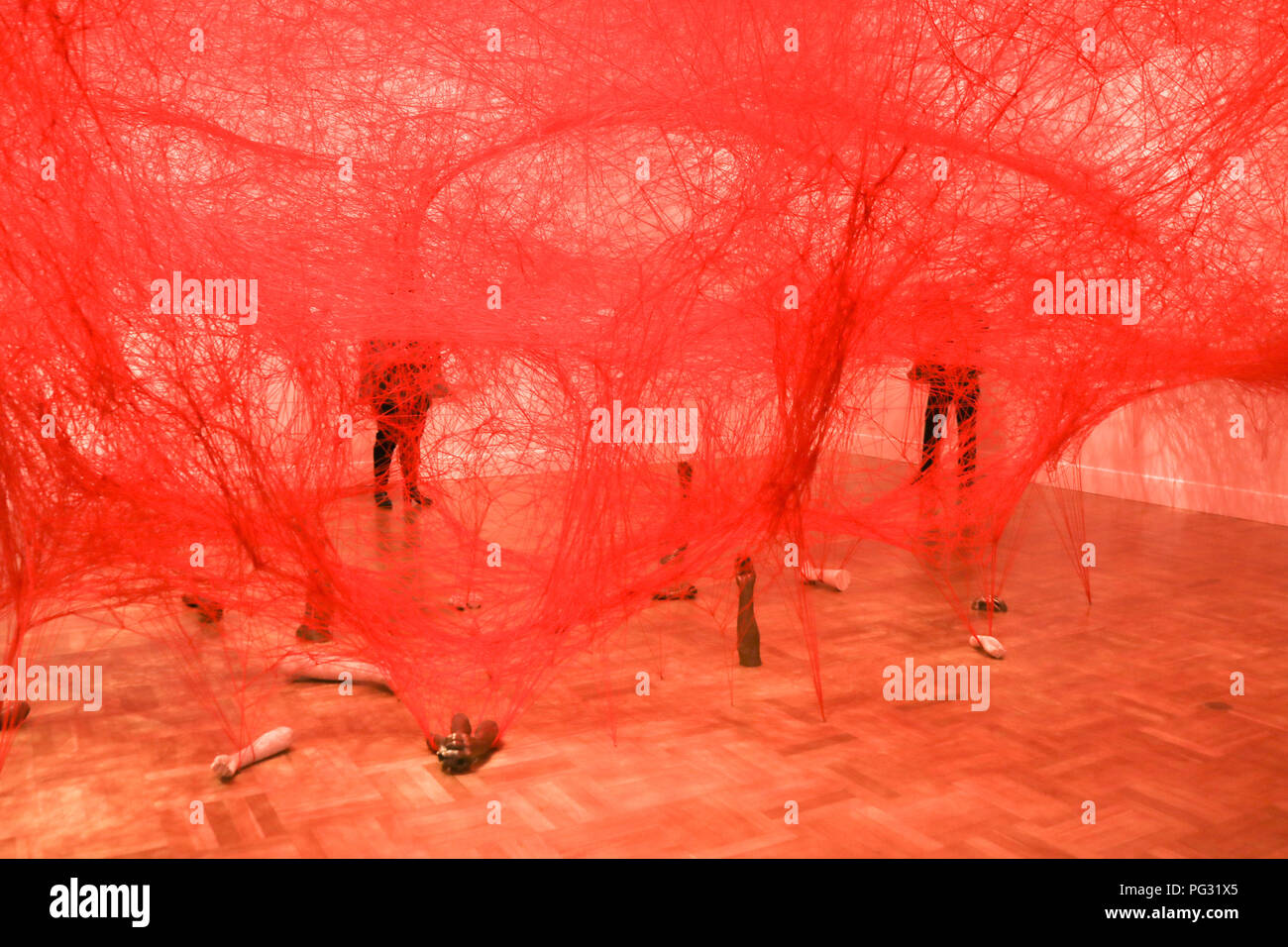 Art installation made from wool hi-res stock photography and images - Alamy
