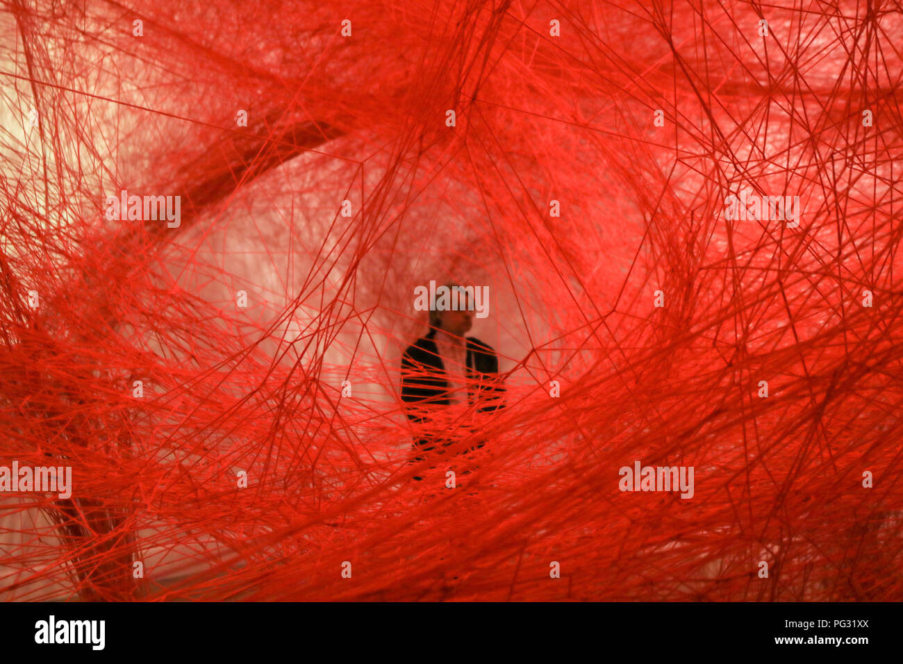 Art installation made from wool hi-res stock photography and images - Alamy