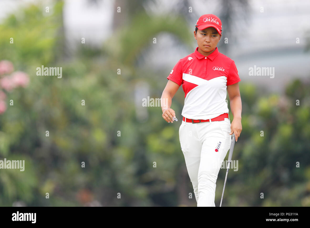Jakarta, Indonesia. 23rd Aug, 2018. Riri Sadoyama (JPN) Golf : Women's ...