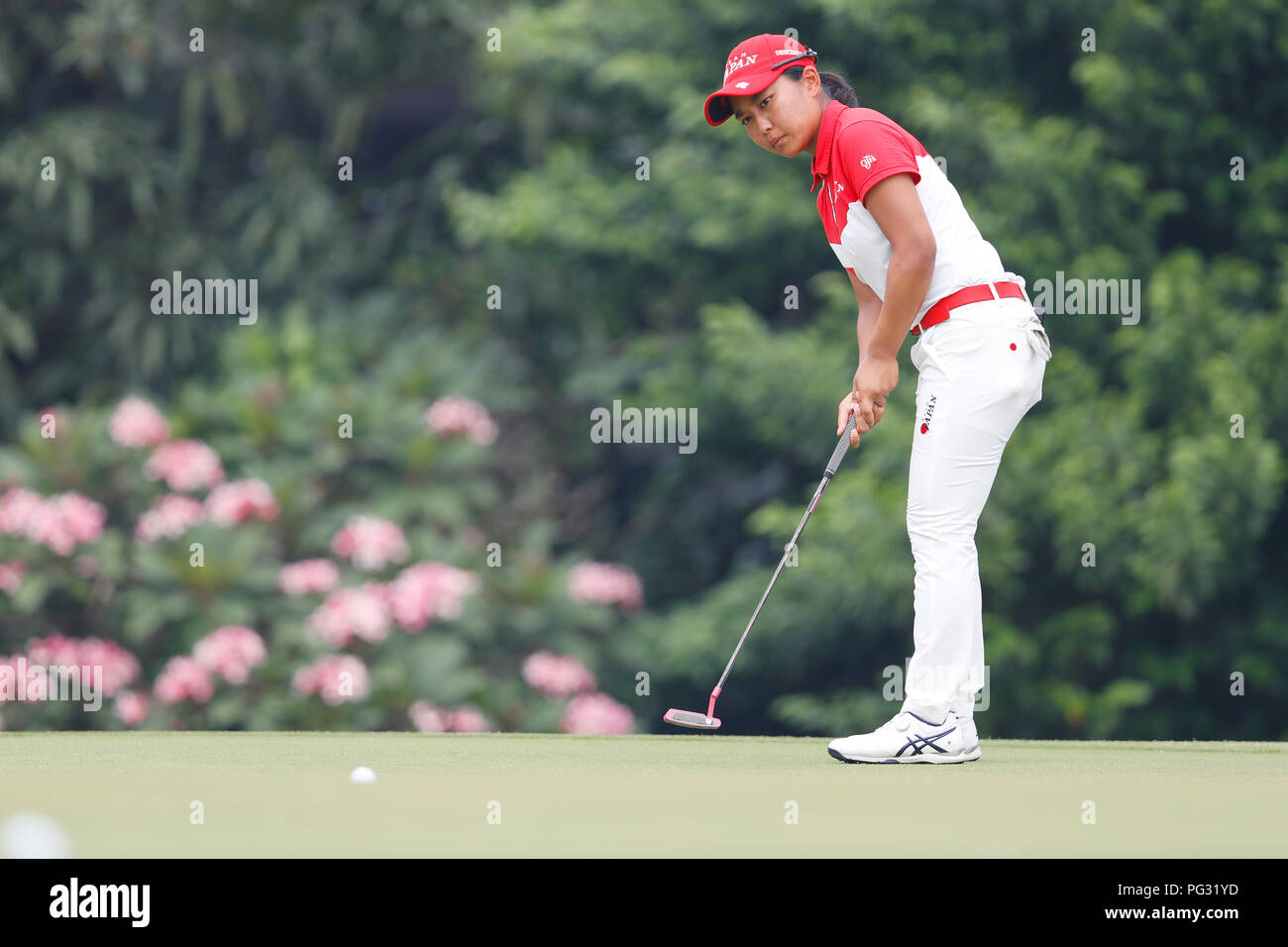 Jakarta, Indonesia. 23rd Aug, 2018. Riri Sadoyama (JPN) Golf : Women's ...