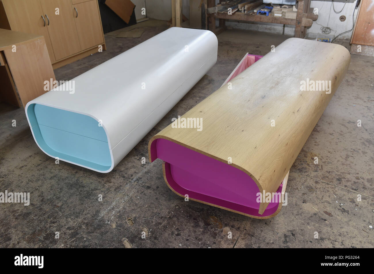 Velka Bystrice, Czech Republic. 21st Aug, 2018. Designer Jiri Duris, 53 ...