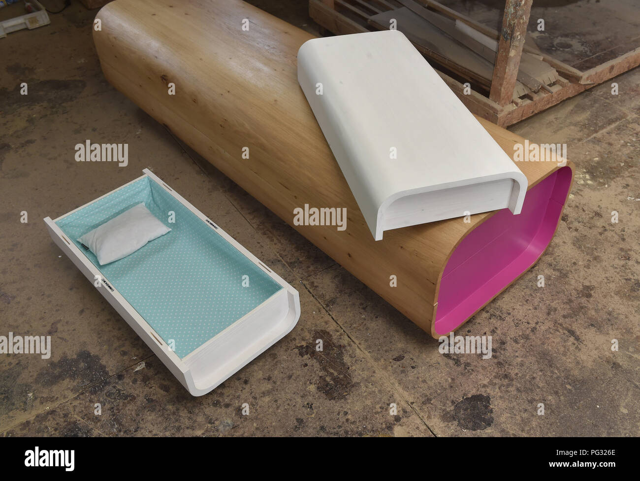 Velka Bystrice, Czech Republic. 21st Aug, 2018. Designer Jiri Duris, 53 ...