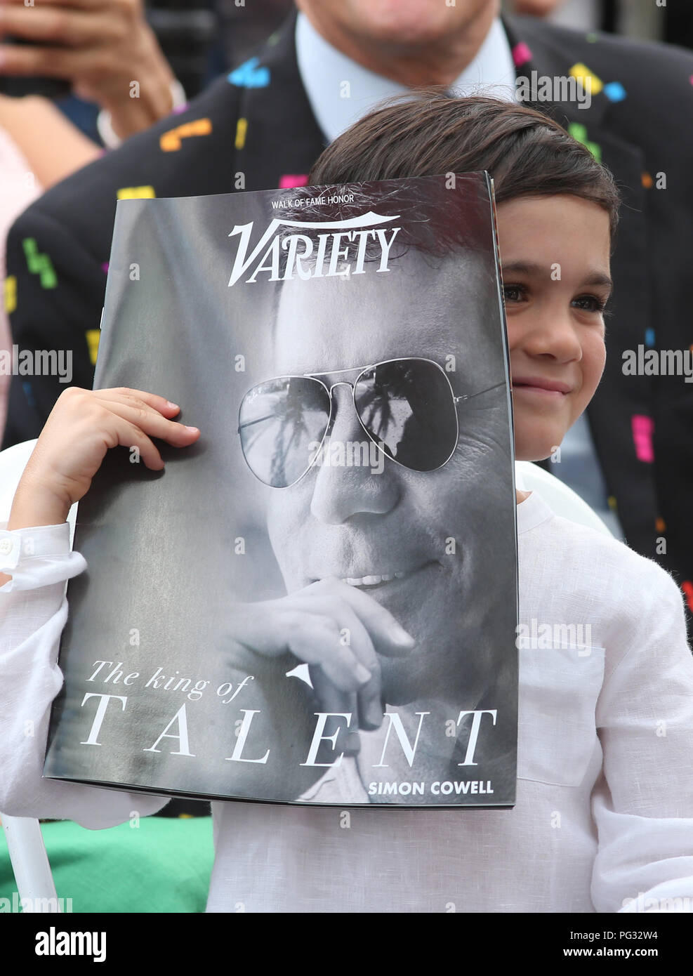Hollywood, Ca. 22nd Aug, 2018. Eric Cowell, at the Ceremony Honoring ...