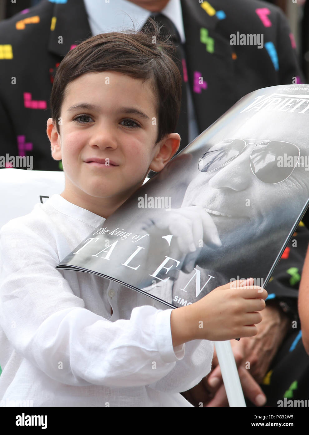 Hollywood, Ca. 22nd Aug, 2018. Eric Cowell, at the Ceremony Honoring ...
