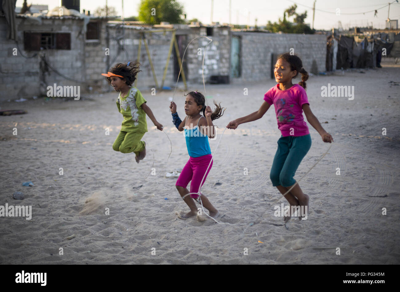 August 22, 2018 - Gaza City, The Gaza Strip, Palestine - Palestinian ...