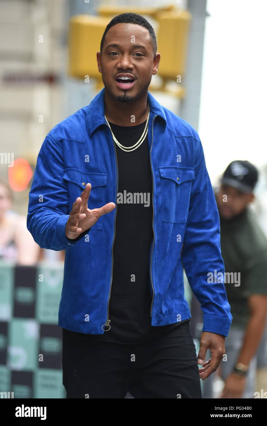 Terrance J out and about for Celebrity Candids - WED, , New York, NY ...