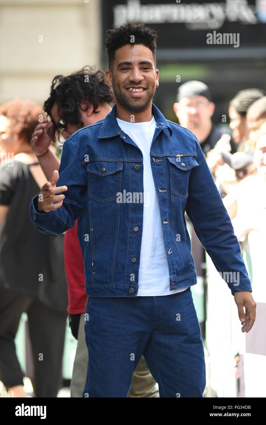 Harrison Holzer out and about for Celebrity Candids - WED, , New York ...