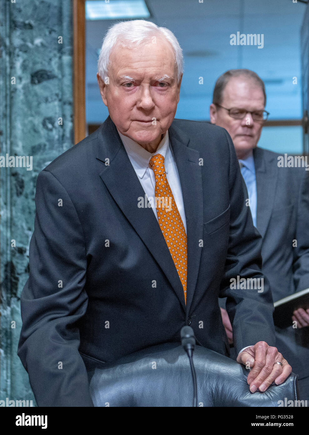 Orrin hatch hearing chairman hi-res stock photography and images - Alamy
