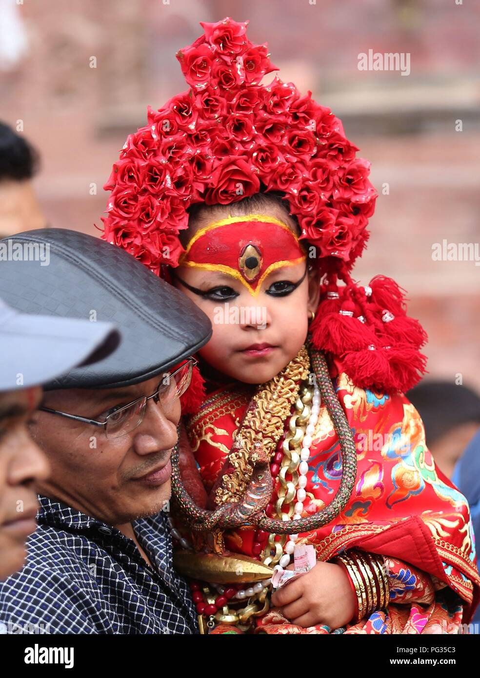 Living Goddess Kumari High Resolution Stock Photography and Images - Alamy