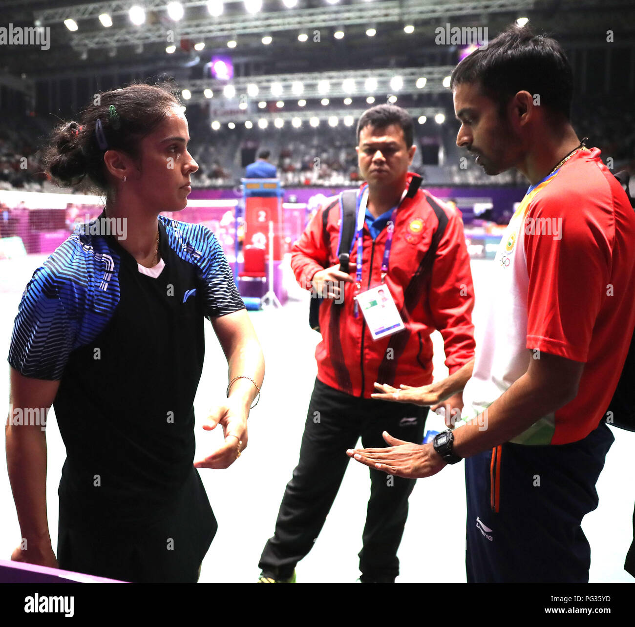 Jakarta, Indonesia, 23rd Aug 2018: Badminton: India’s Star Shuttler ...