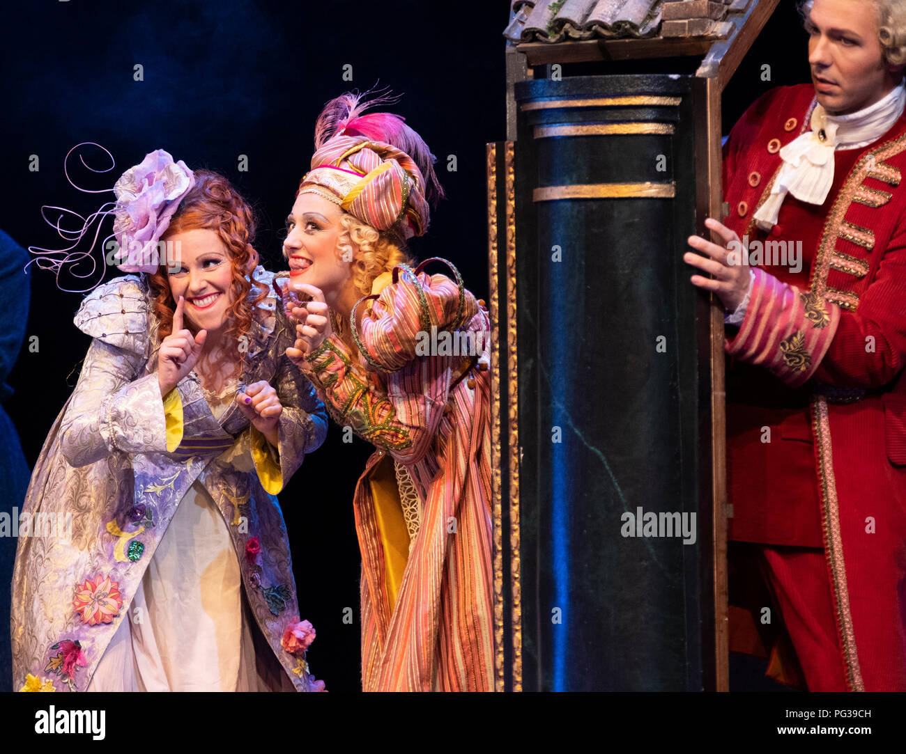 Edinburgh, Scotland, UK. 23 August, 2018. Preview of Rossini's opera La ...