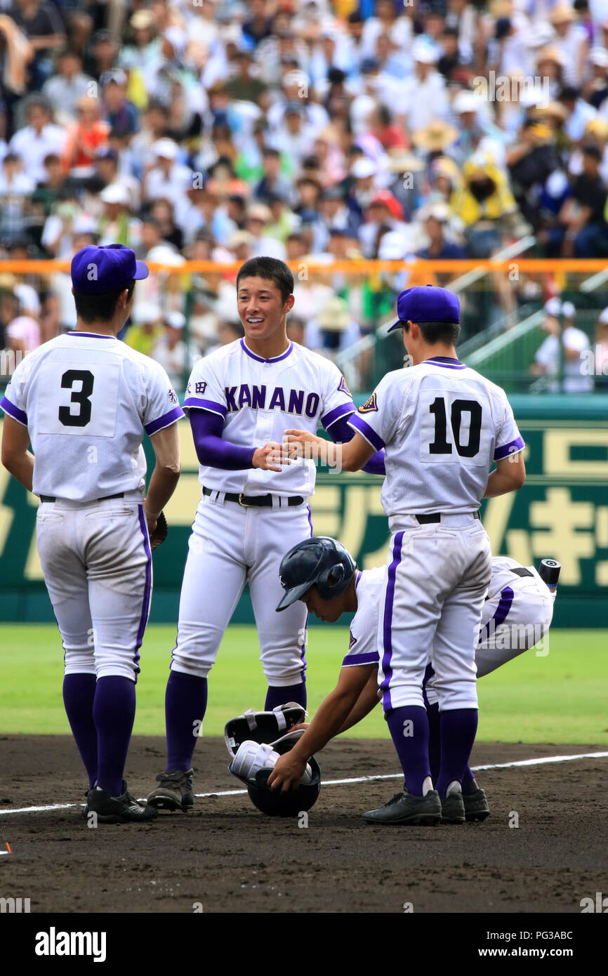 Hyogo, Japan. 21st Aug, 2018. (L-R) Yusuke Takahashi, Kosei Yoshida ...