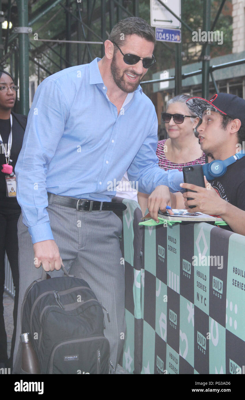New York, NY, USA. 23rd Aug, 2018. Stu Bennet at Build Series to talk ...