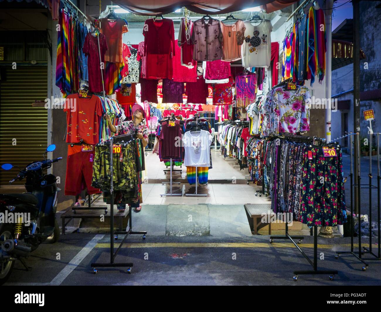 Penang markets hi-res stock photography and images - Alamy