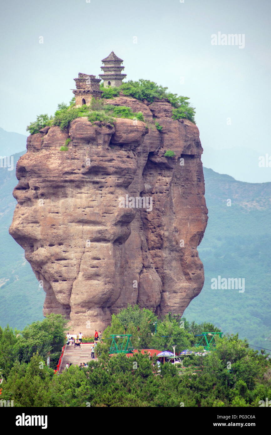 Chengde, Chengde, China. 24th Aug, 2018. Chengde, CHINA-The Shuangta ...