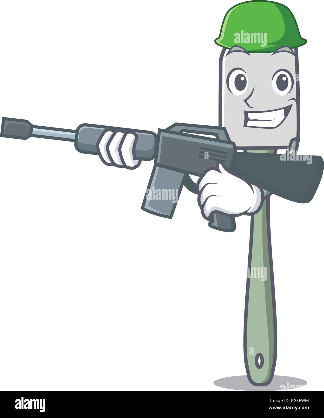 Cooking for soldiers Stock Vector Images - Alamy