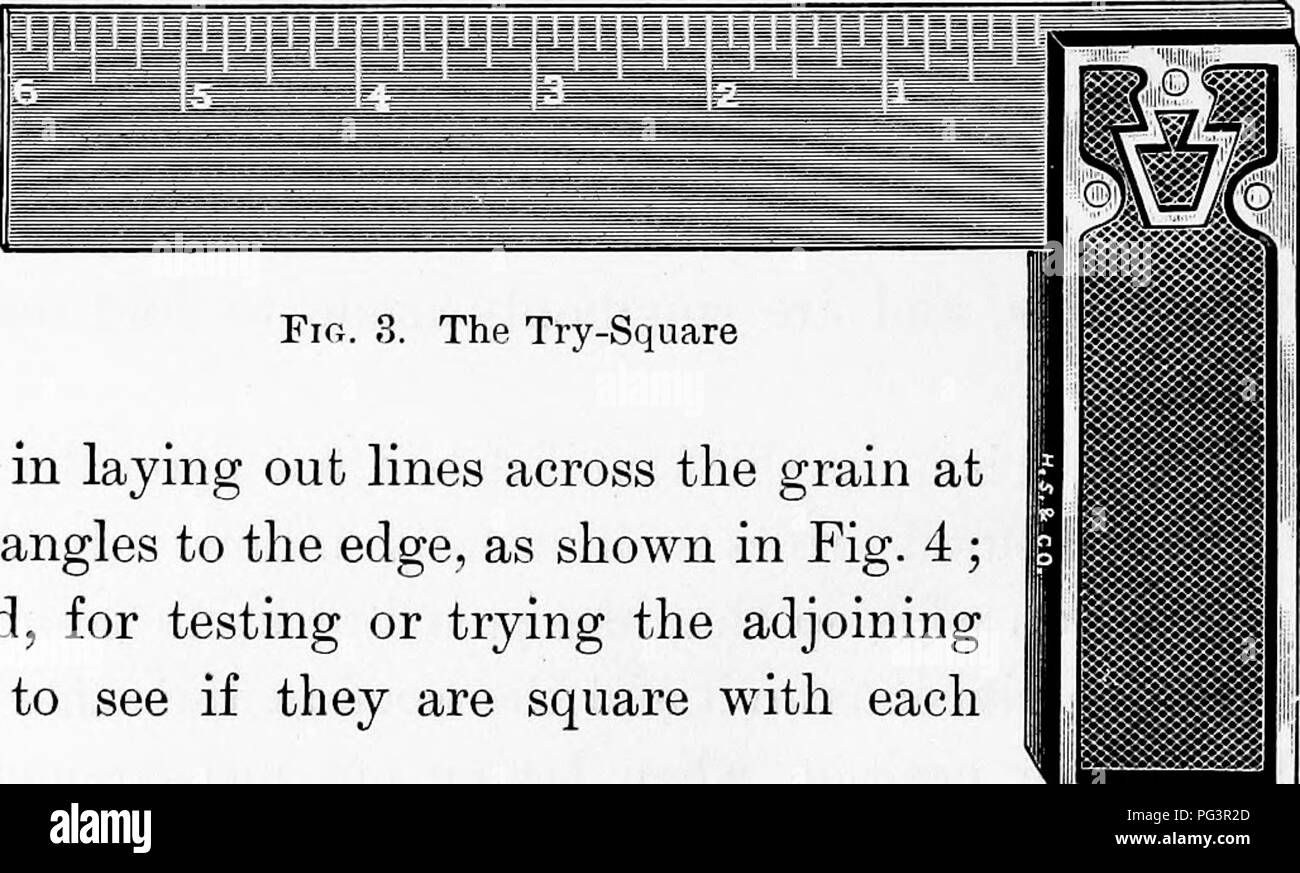 try square 2d drawing