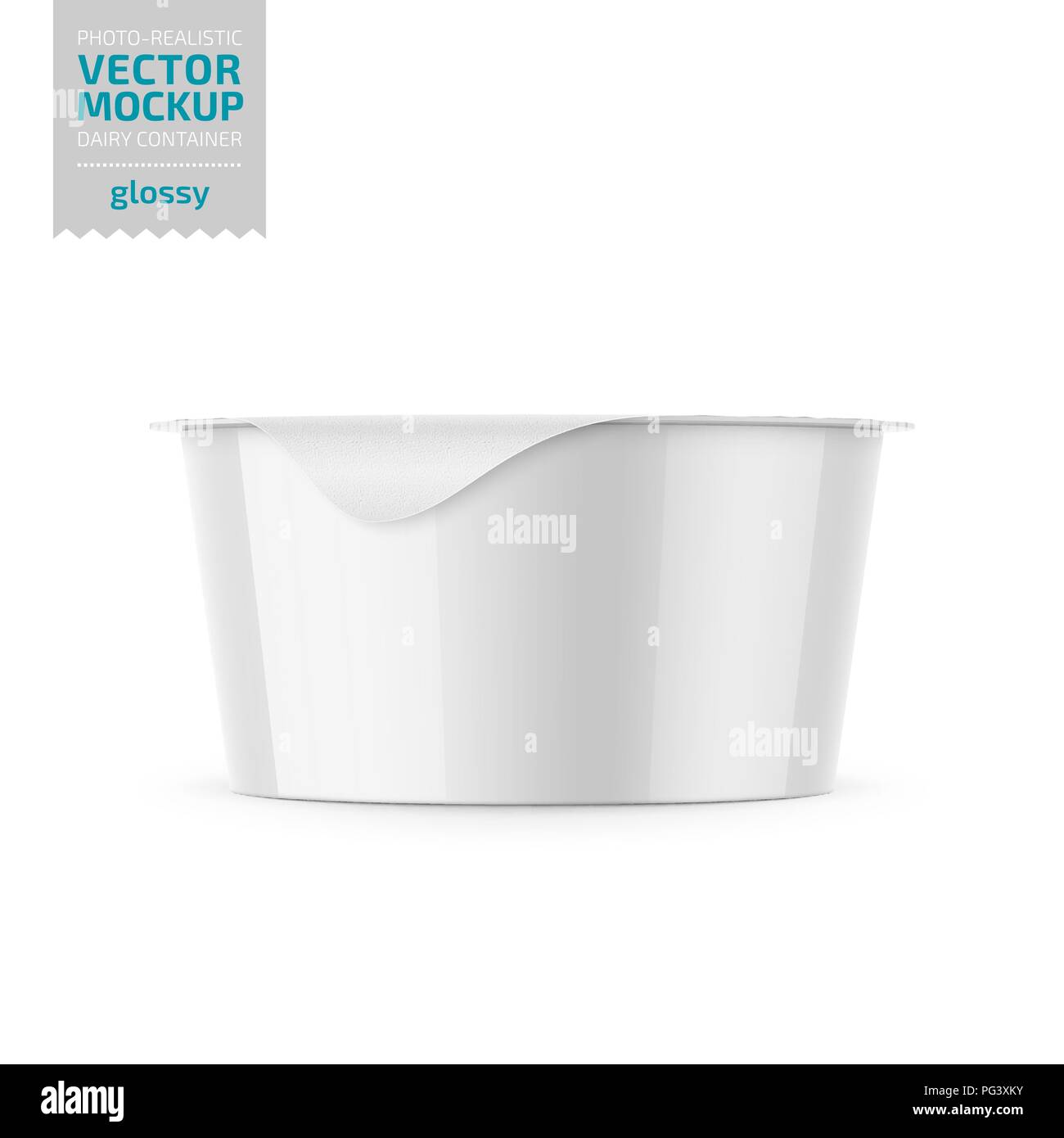 Yogurt pot isolated carton hi-res stock photography and images - Alamy