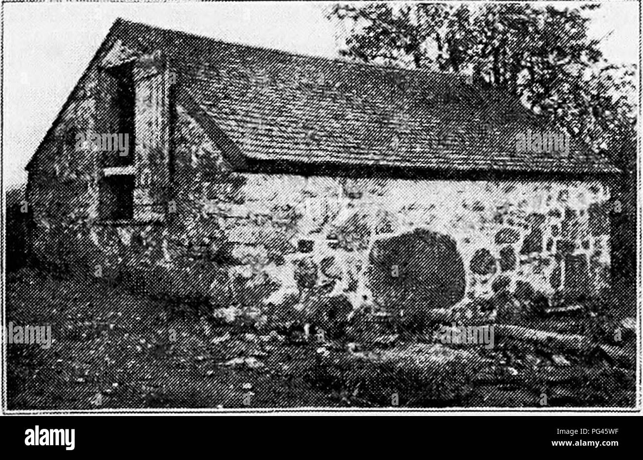 Old stone house made from Black and White Stock Photos & Images - Alamy
