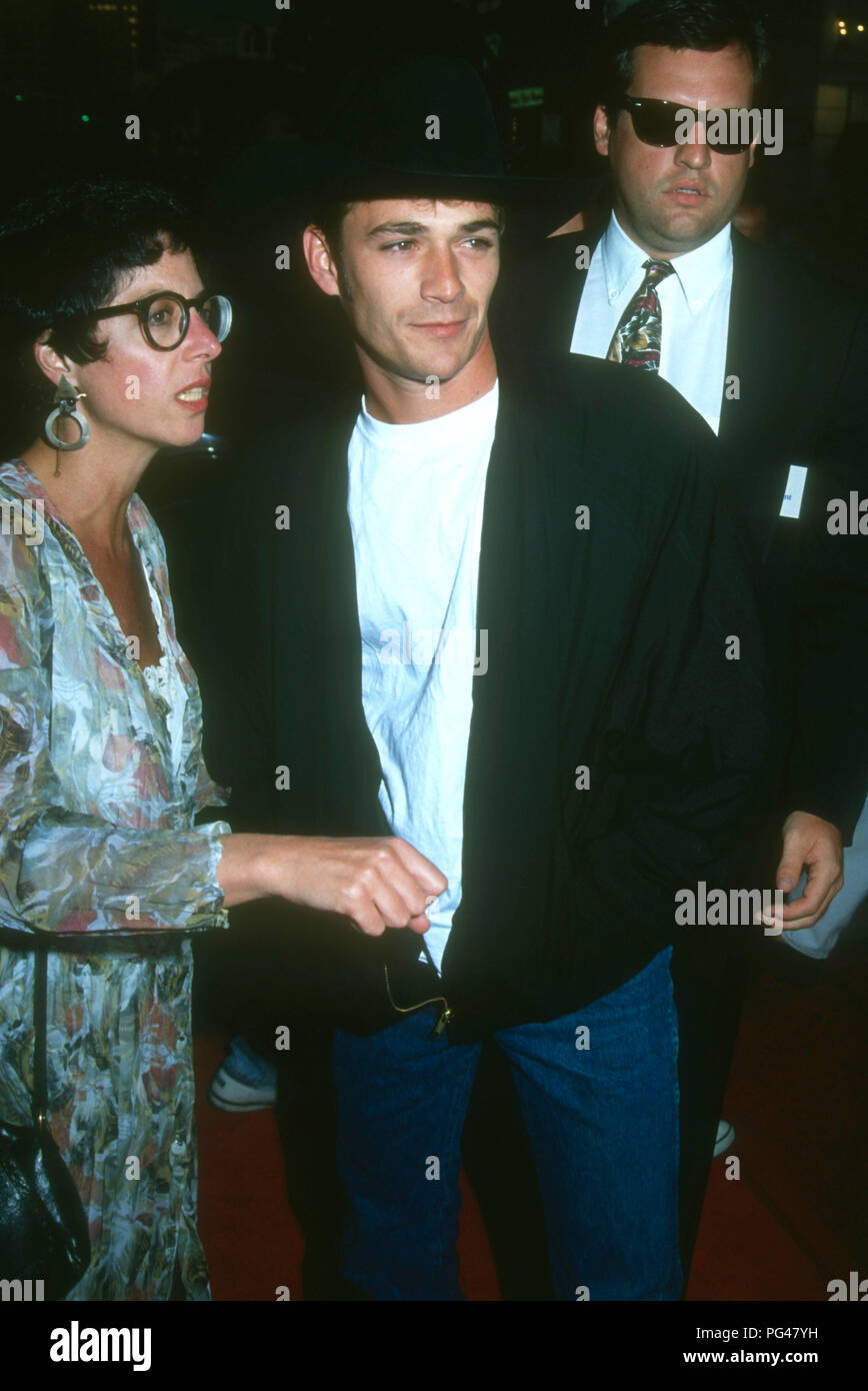 WESTWOOD, CA - JULY 29: Actor Luke Perry attends the 'Buffy, the ...