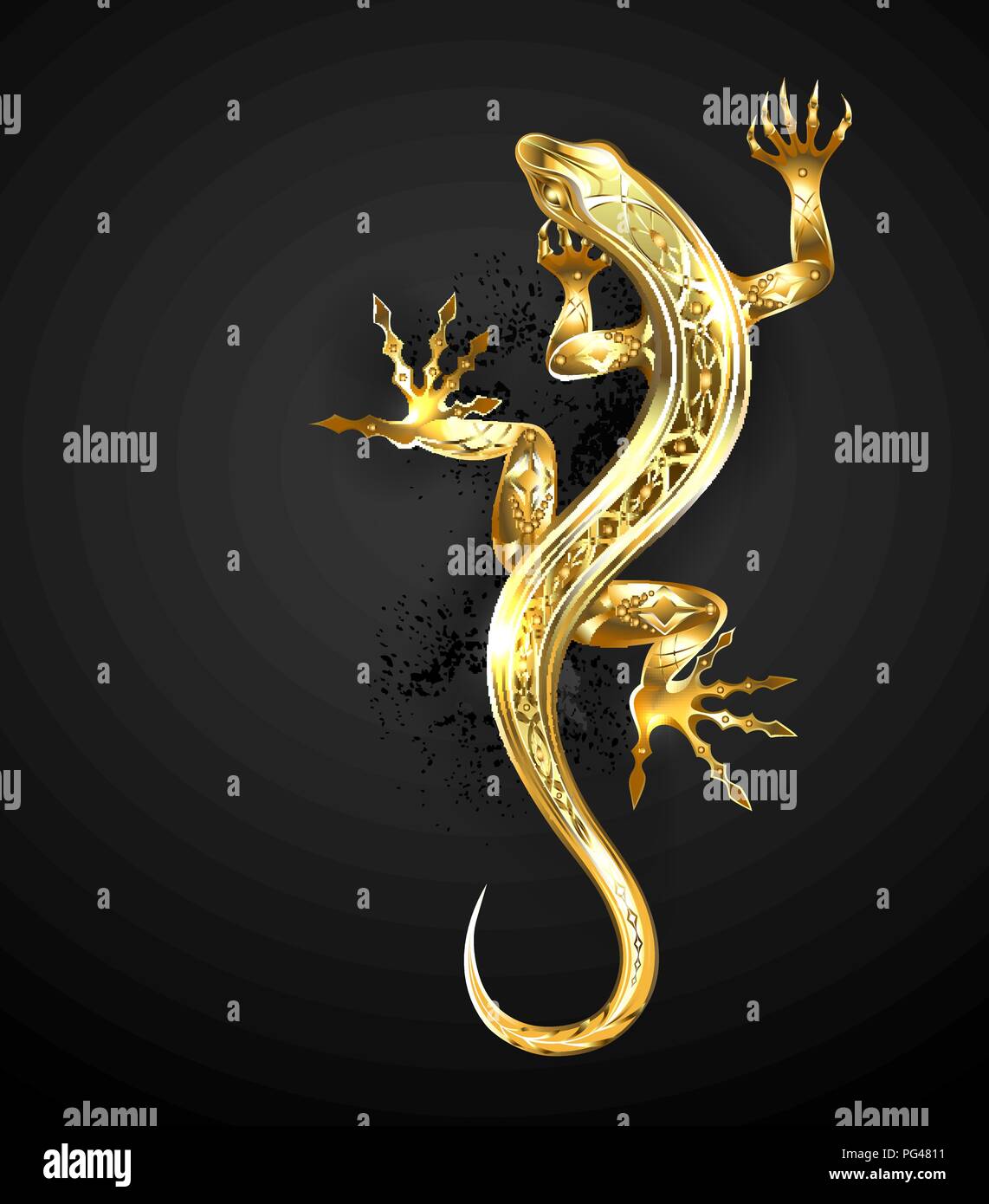 Metal lizard hi-res stock photography and images - Alamy