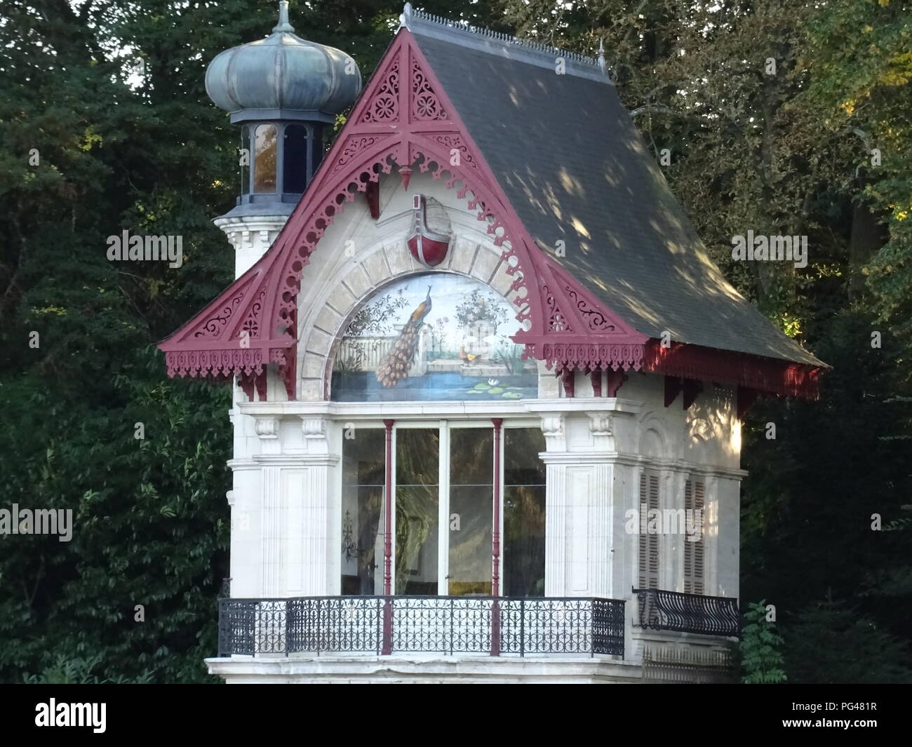 Funky and different old wood boat house with a beautiful design and ...