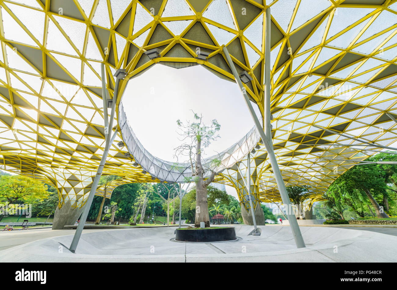 Kuala Lumpur,Malaysia - Aug 22,2018 : Lake Gardens also known as Kuala ...