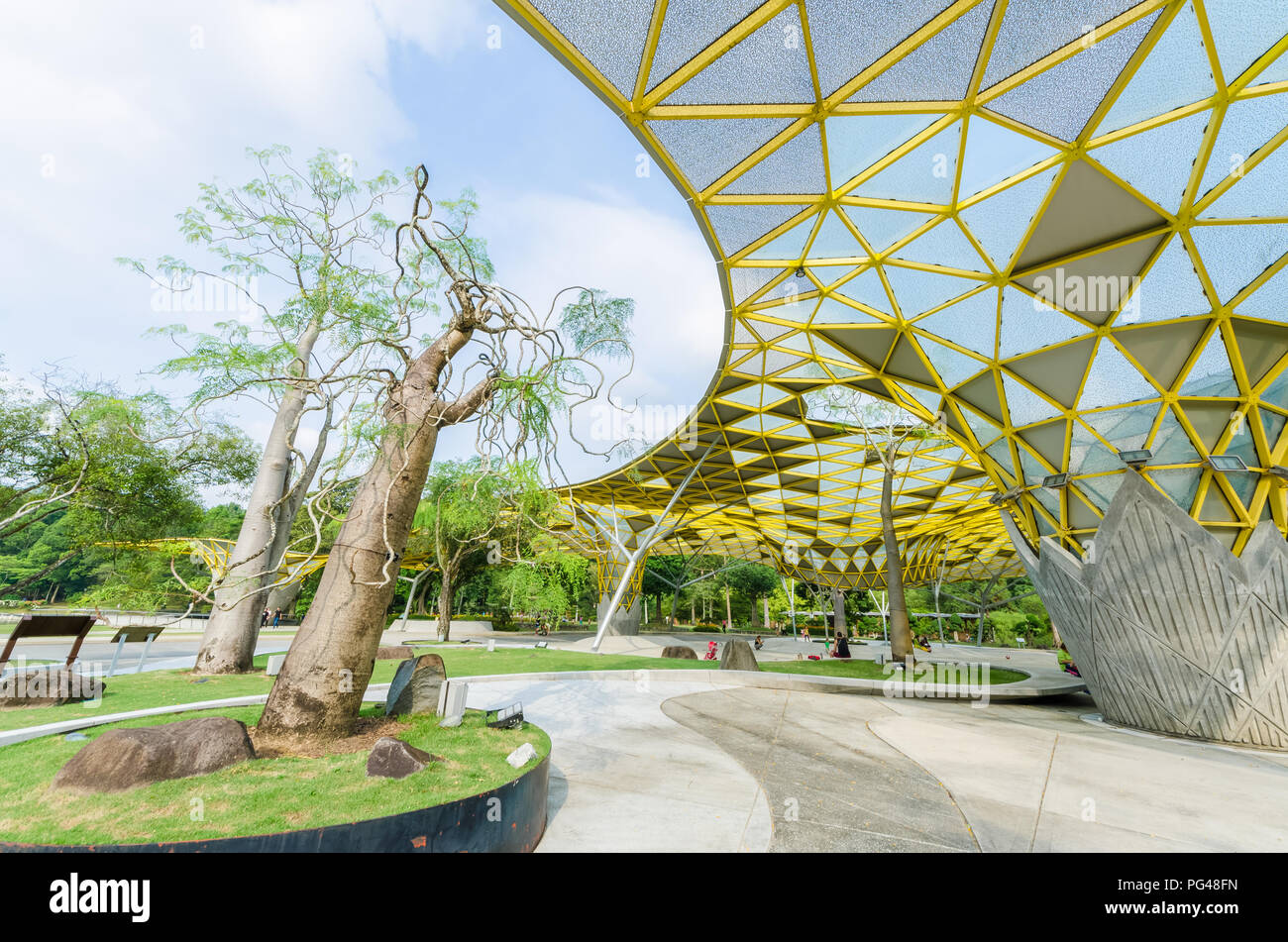 Kuala Lumpur,Malaysia - Aug 22,2018 : Lake Gardens also known as Kuala ...