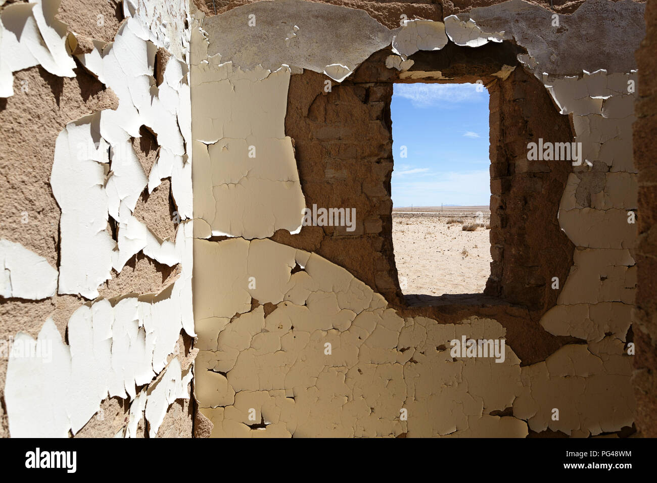 Garub Railway Station long abandoned on the Road to Luderitz, Namibia ...