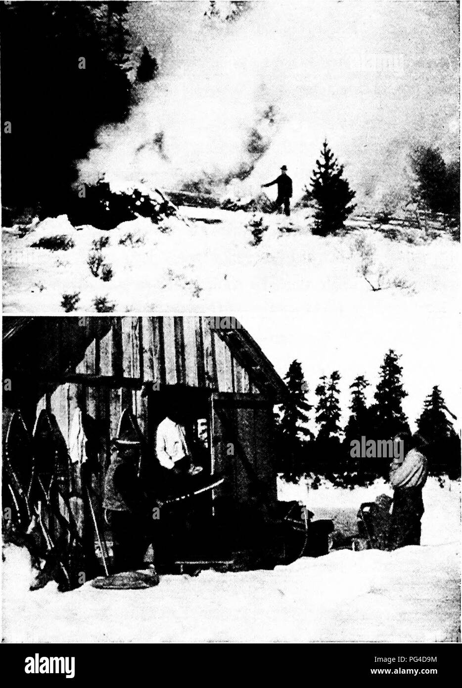 Logging show Black and White Stock Photos & Images - Alamy