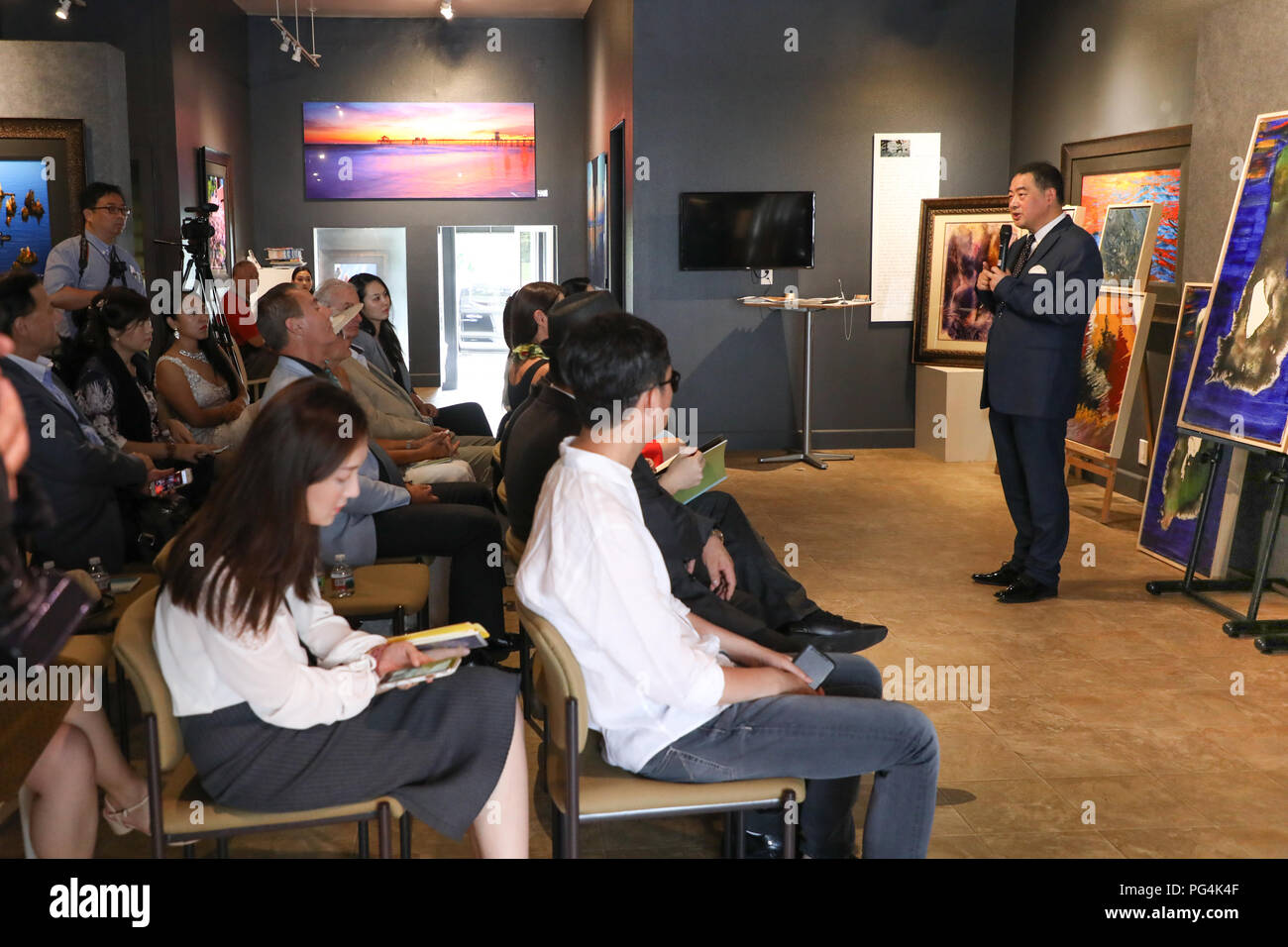 Artist Exhibition: Pengfei He at Ning Zhou Gallery in Laguna Beach ...