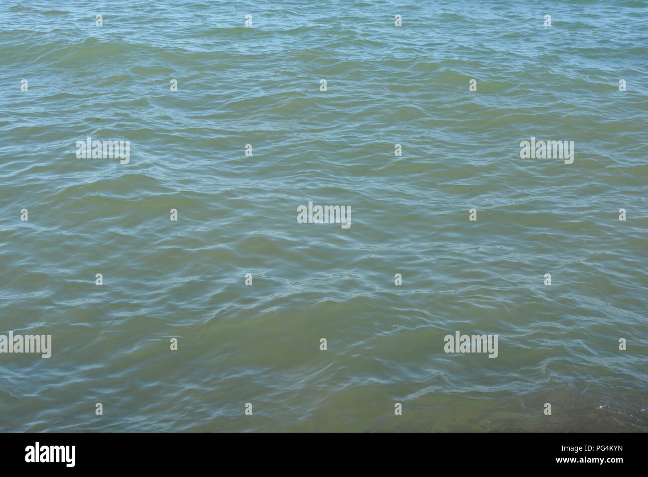 Unusual colors of the black sea with shallow waves Stock Photo - Alamy